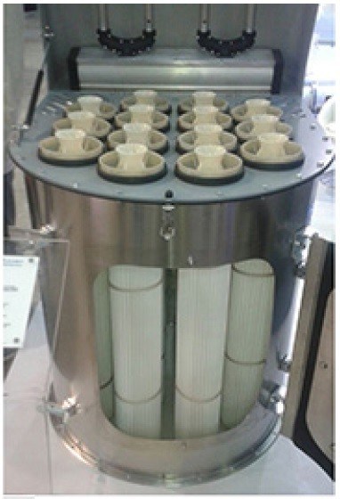 Filtro inferior del reborde 22m3 24m3 WAM Silotop